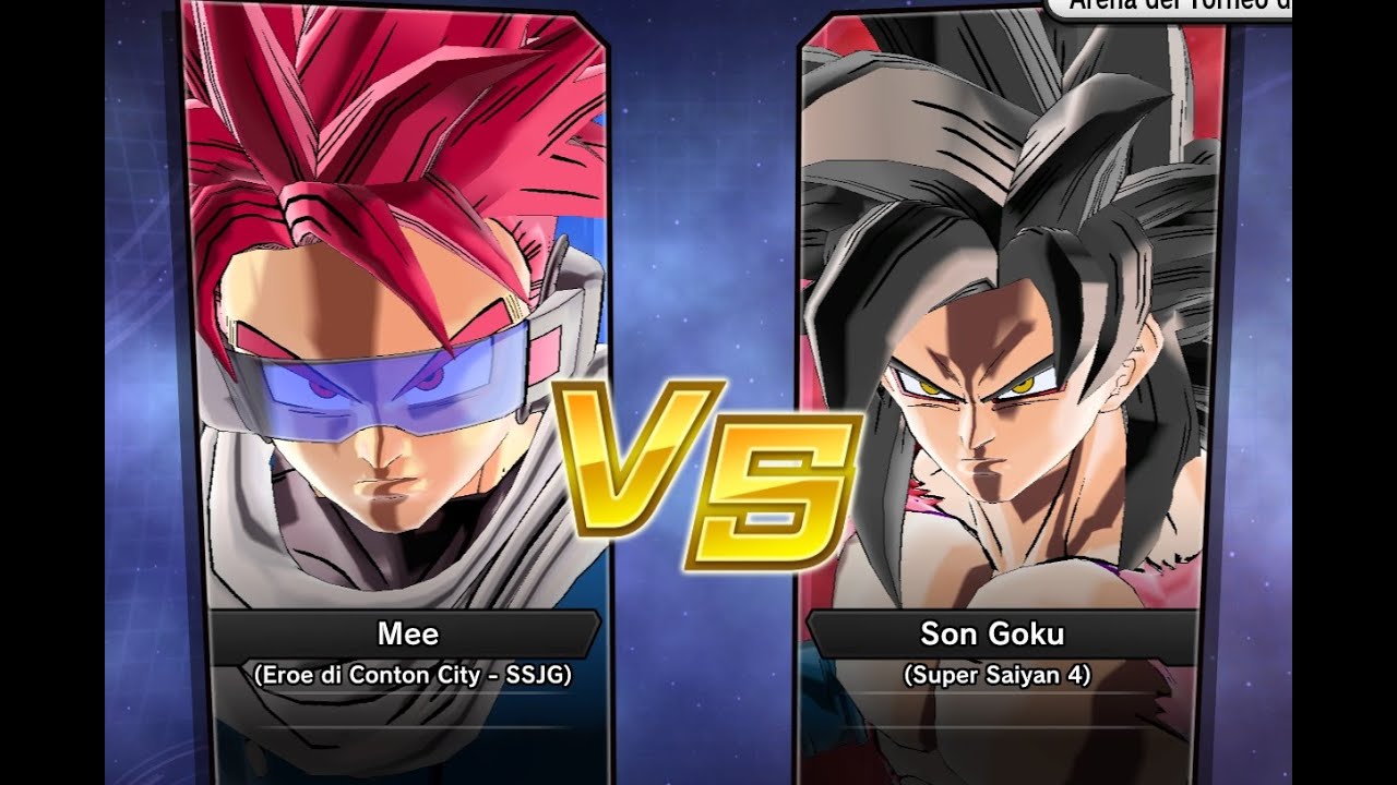 Xenoverse 2 - Requested match (PC): Mee l'Eroe di Conton City SSJG vs ...