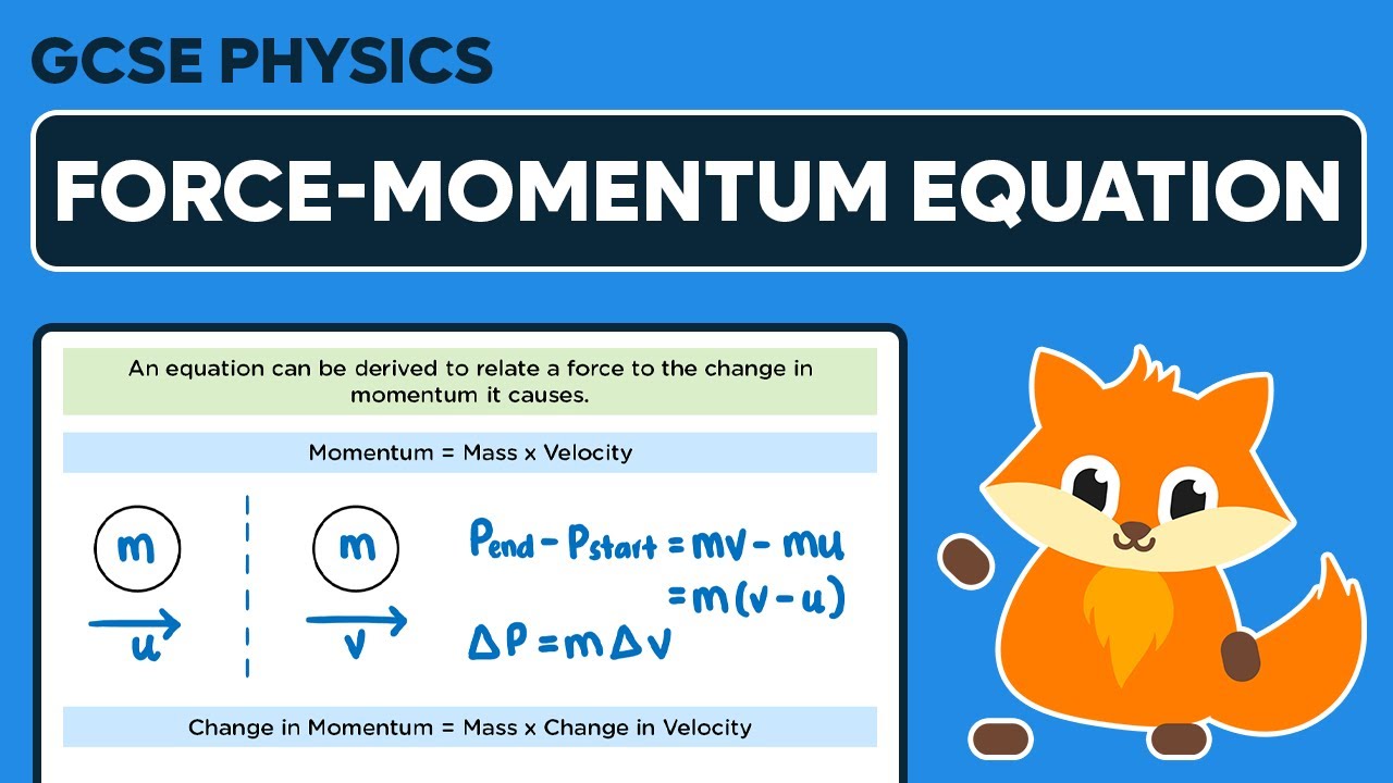 Force-Momentum Equation - GCSE Physics - YouTube
