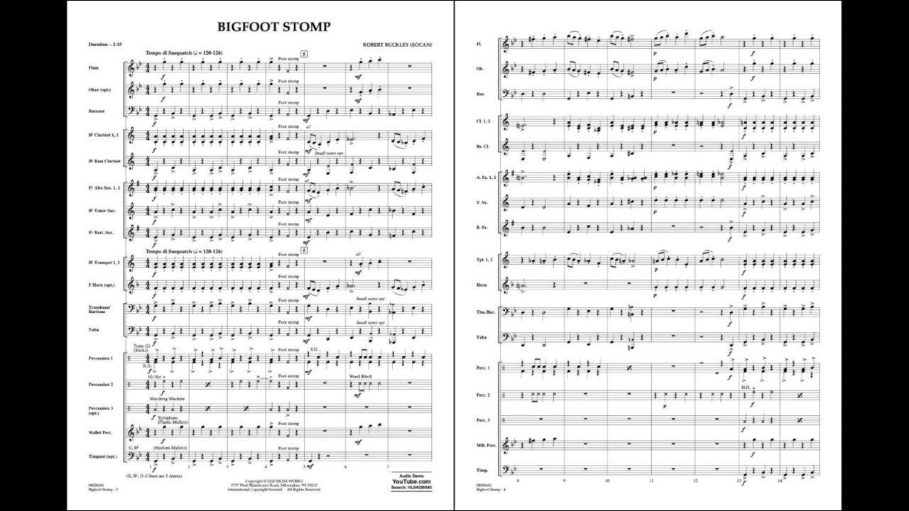 Bigfoot Stomp by Robert Buckley - YouTube