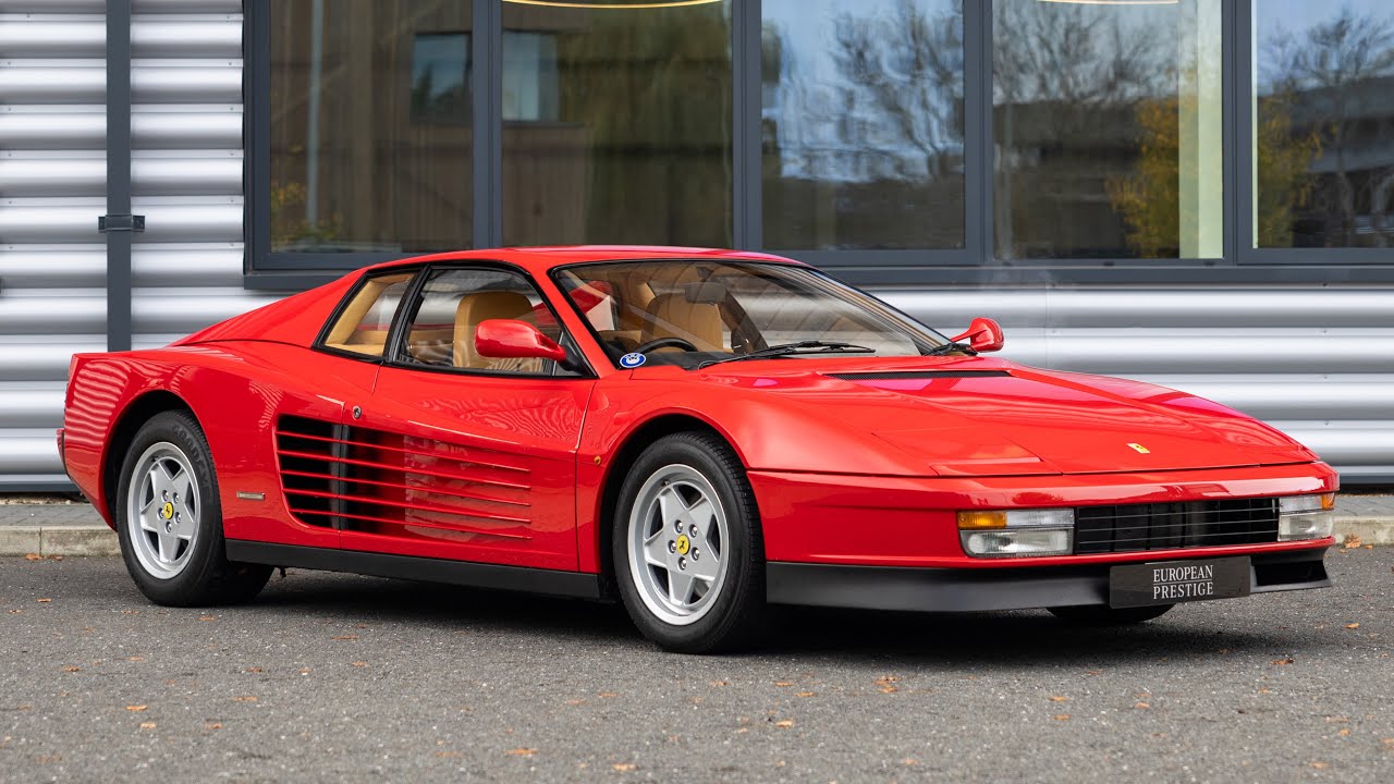 1988 Ferrari Testarossa - Rosso Corsa - Walkaround (4K) - YouTube
