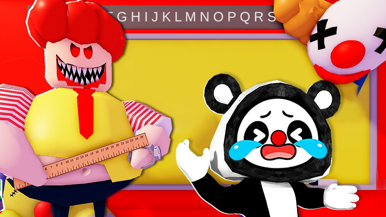 RON SCHOOL BREAKOUT! (Scary Obby) Roblox Gameplay - YouTube