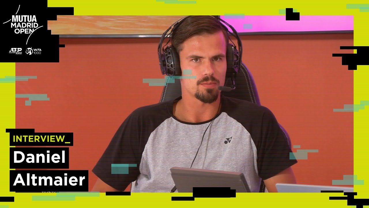 ENTREVISTA a Daniel Altmaier en el MUTUA MADRID OPEN 2023 - YouTube