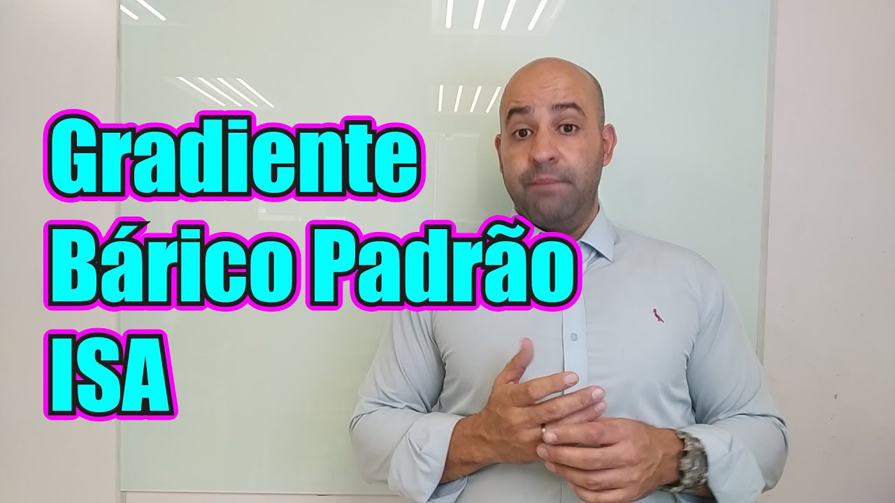 Gradiente Bárico Padrão - Meteorologia para Pilotos e Comissários - YouTube