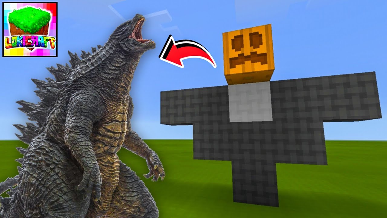 How to Spawn GODZILLA in Lokicraft - YouTube