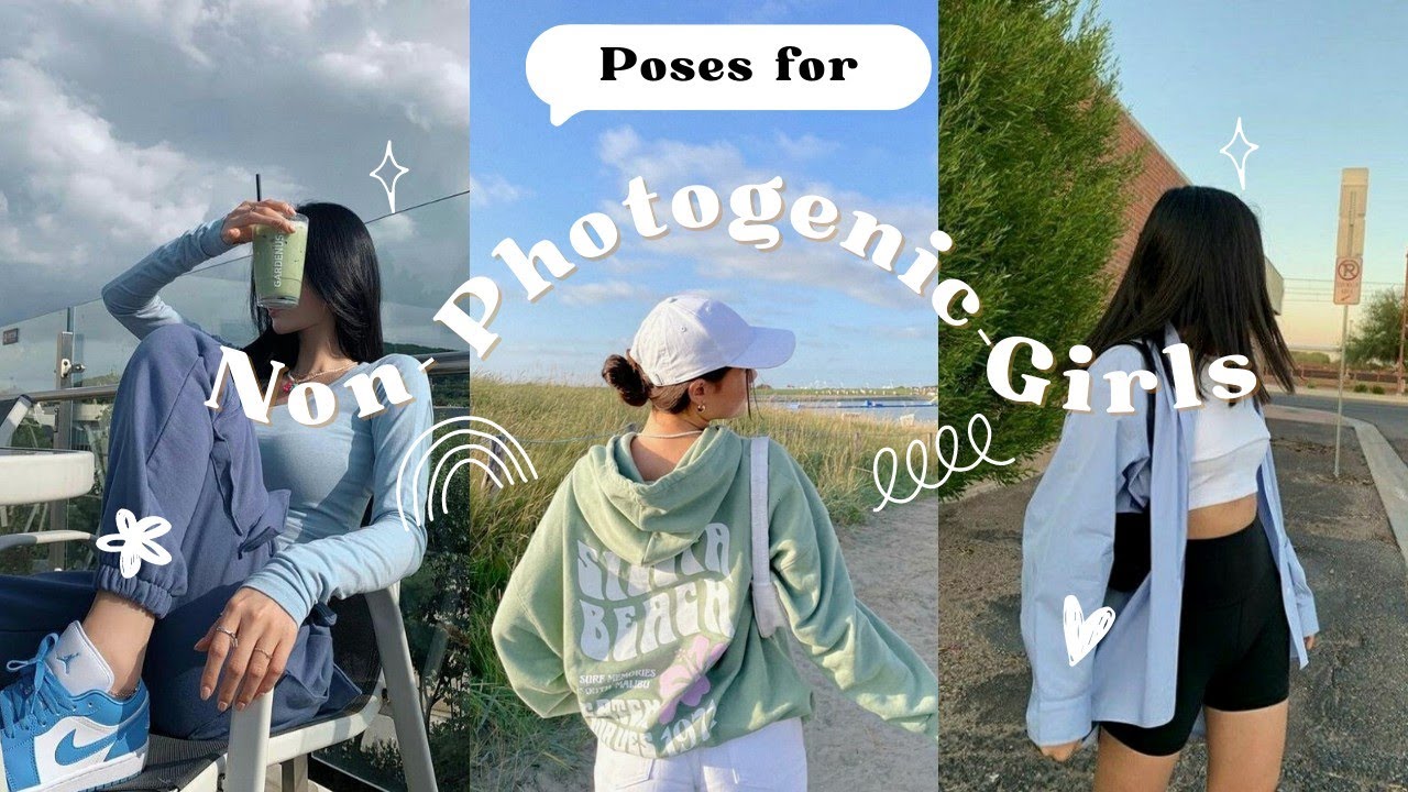 watch this if you are *NON PHOTOGENIC* 📸 || aesthetic pose ideas for ...