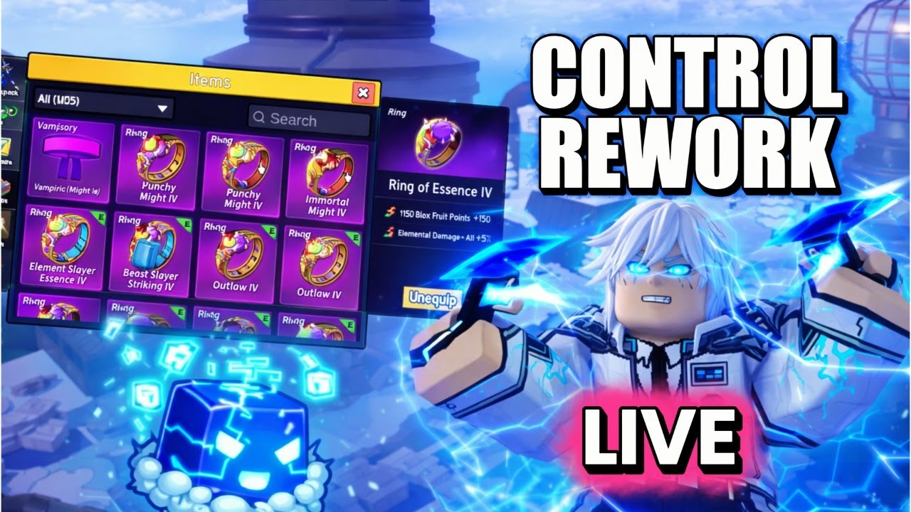 Blox Fruits Update CONTROL REWORK NOW LIVE! - YouTube