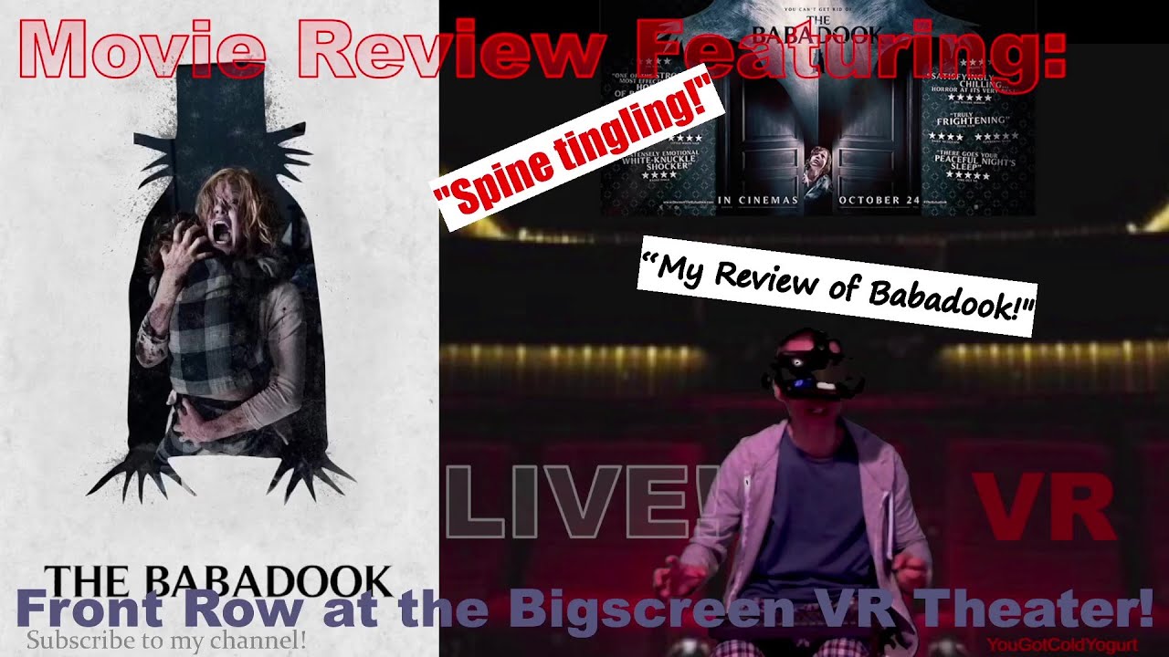 THE BABADOOK Movie VR Theater Review - I Forgot to Press Record So Why ...