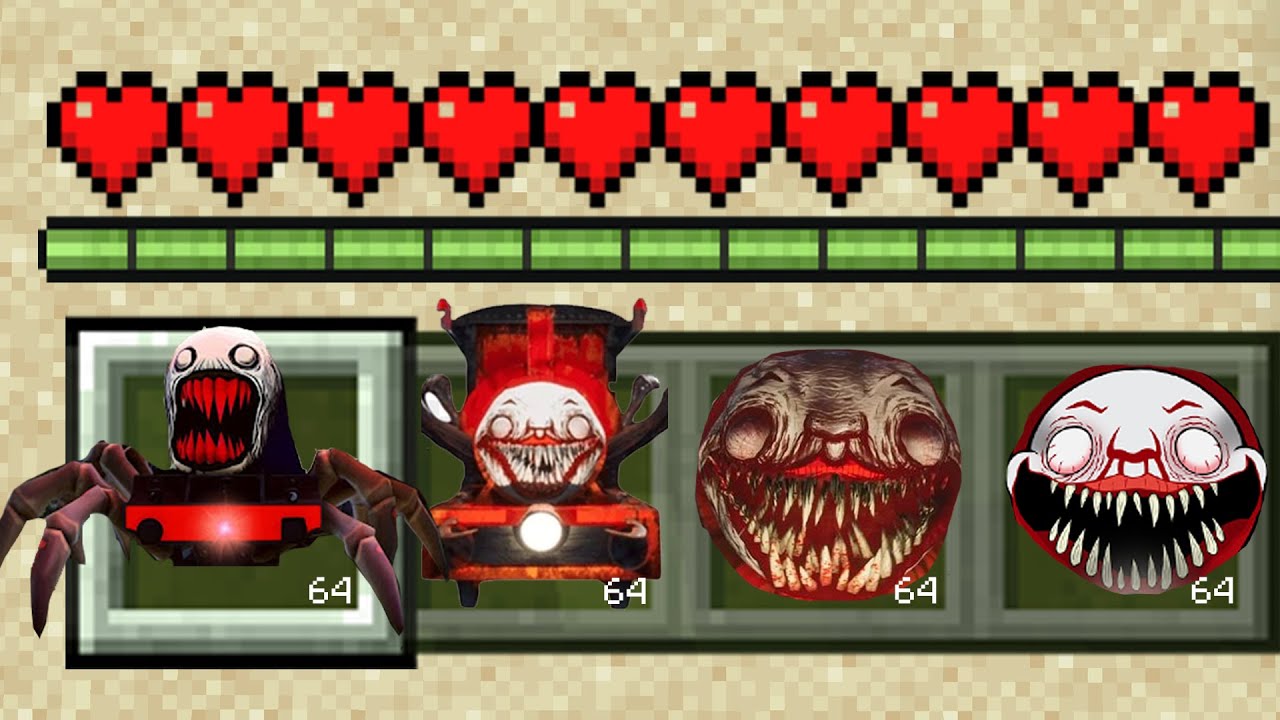 Minecraft PE : FORBIDDEN CHOO CHOO CHARLES V3 MOD in Minecraft Pocket ...