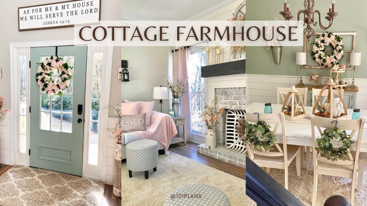 Unveiling Farmhouse Cottage Design Secrets 💝 Home Tour - YouTube