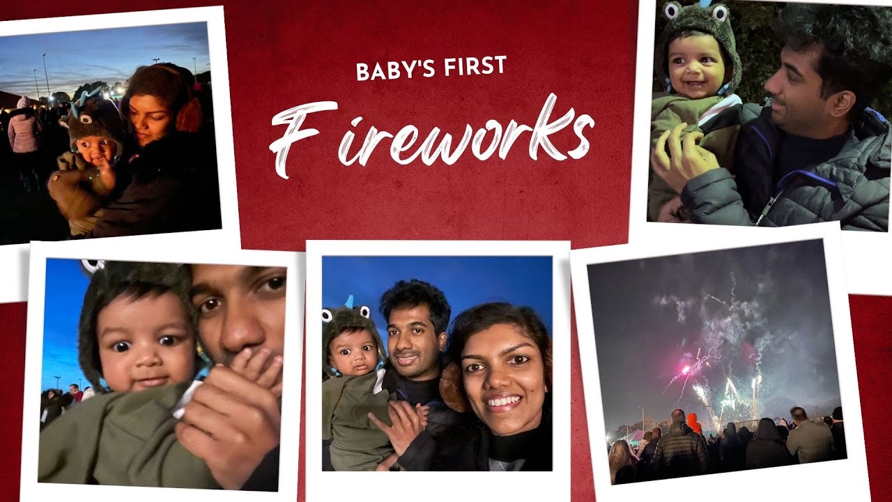 Baby's first fireworks UK 2021 | Guy Fawkes Night Fireworks | Chumi ...