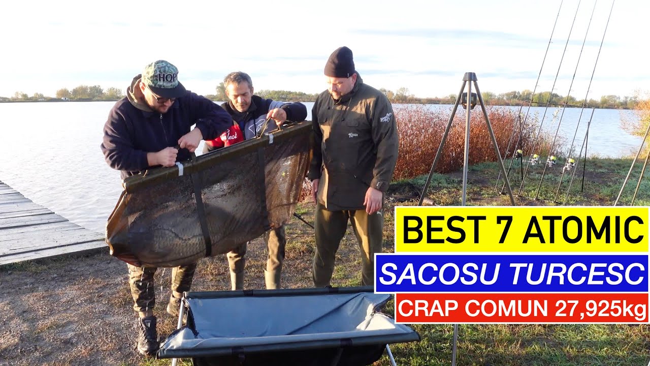 ATOMIC CARP CUP | 27,925kg Crap Comun record | Extaz și agonie | Sacosu ...