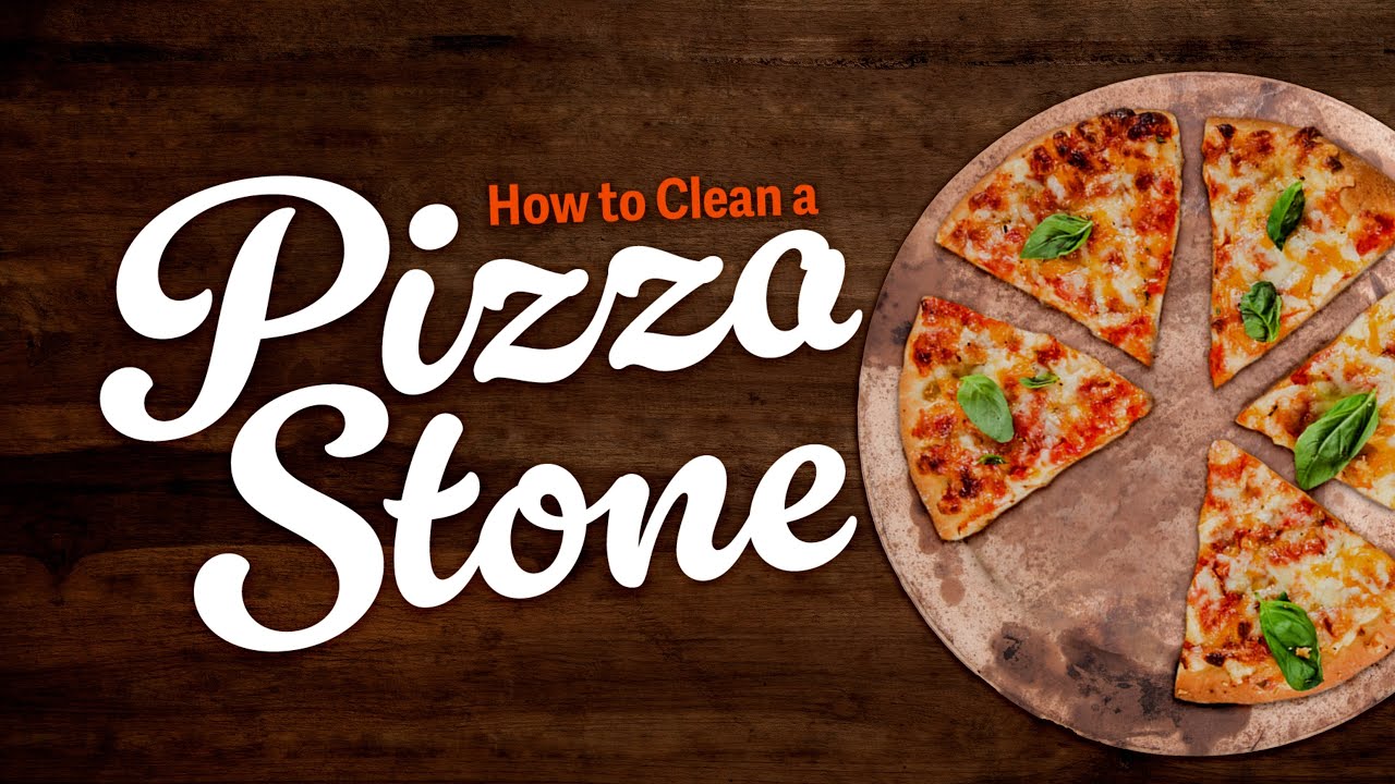 How to Clean a Pizza Stone - YouTube