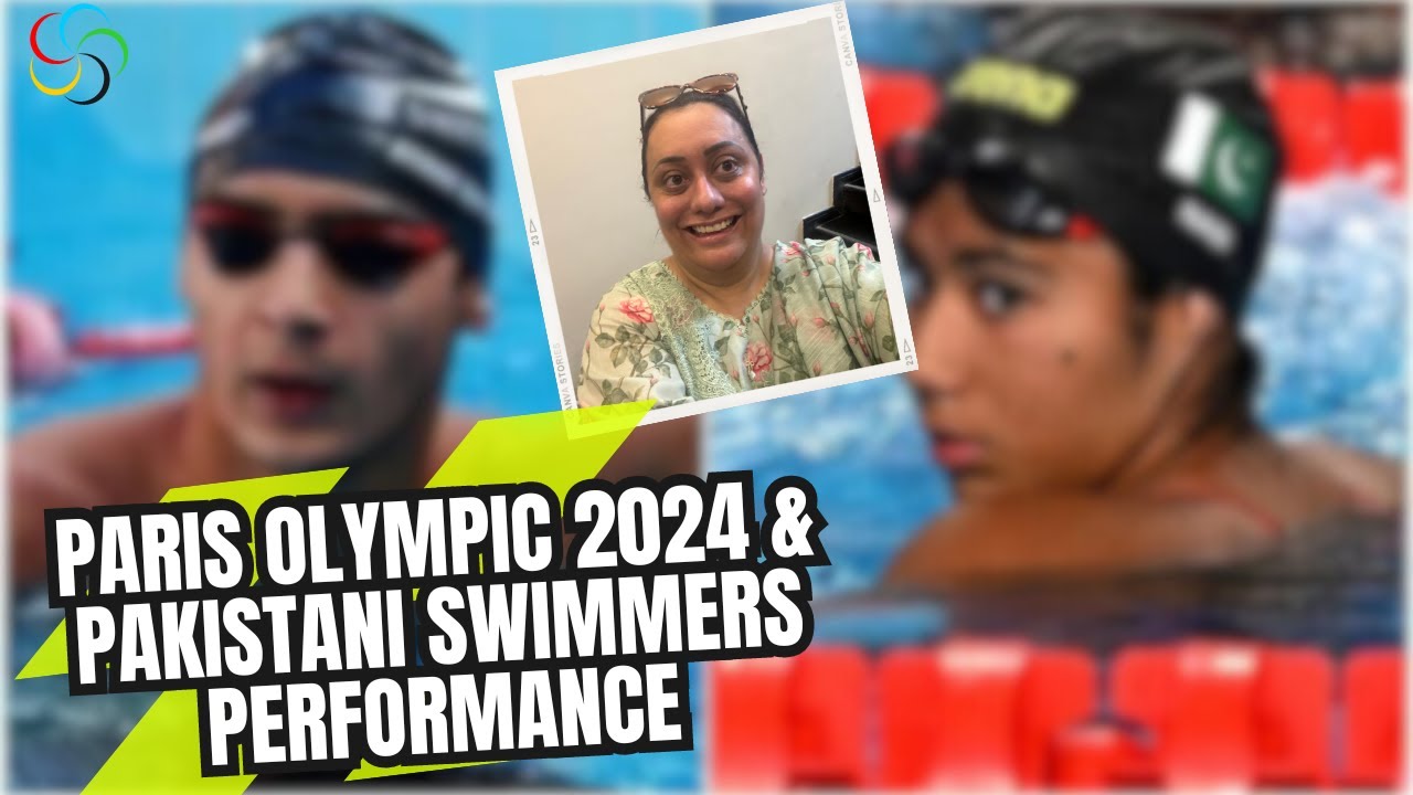 Pakistani Swimmers in Paris Olympics 2024 | Ayesha Nasir Vlogs - YouTube