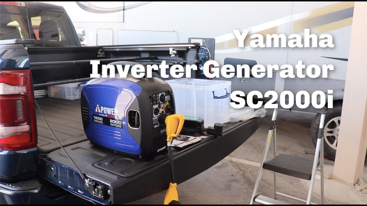 Setting Up The Yamaha Generator To The Airstream - YouTube