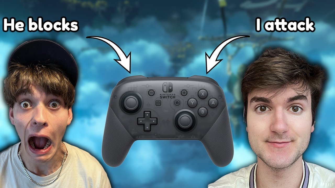 Two Guys, One Controller. Can we Beat it Together? (ToTK) - YouTube
