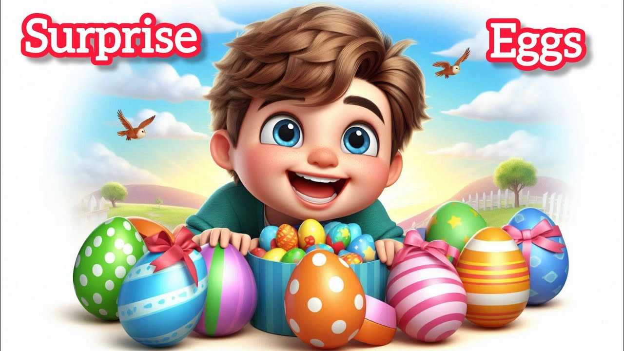 Surprise Dino Egg Song| Surprise Egg Poem|Surprise Eggs Cartoon| Poems ...