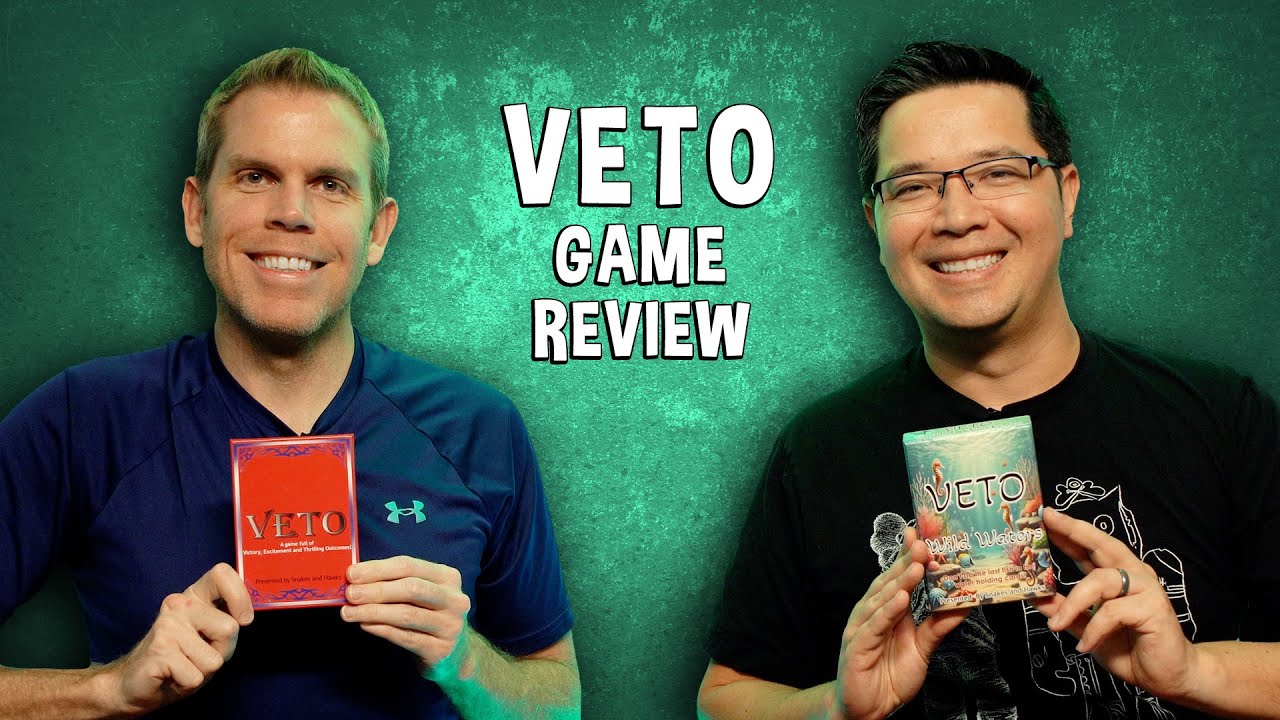 Veto and Veto Wild Waters - Card Game Review - YouTube