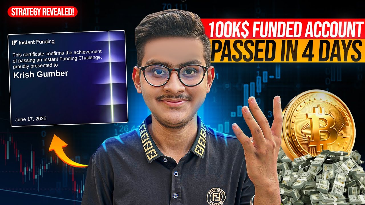 How I Passed 100k$ Funded Account in Just 4 Days | How to Clear Funded ...