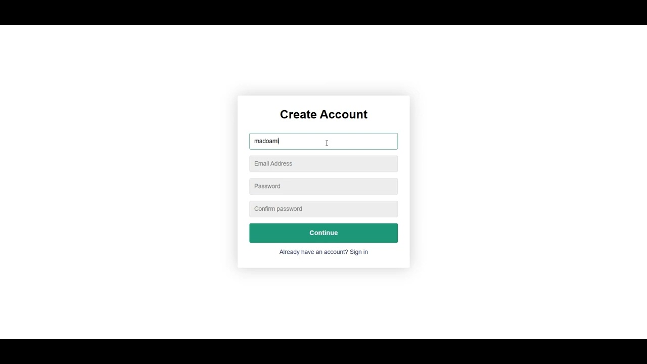 login form - YouTube