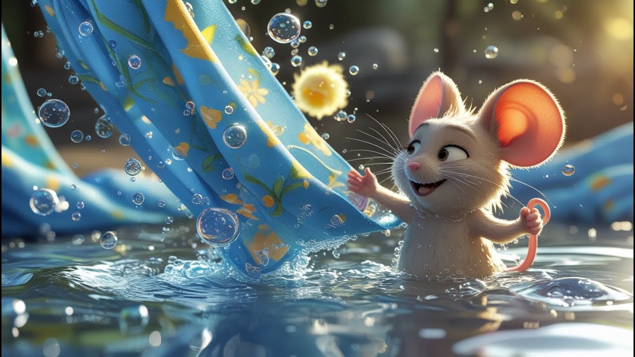 The Mouse Who Loved to Wash Clothes | S Videos Nursery Rhymes and Kids ...
