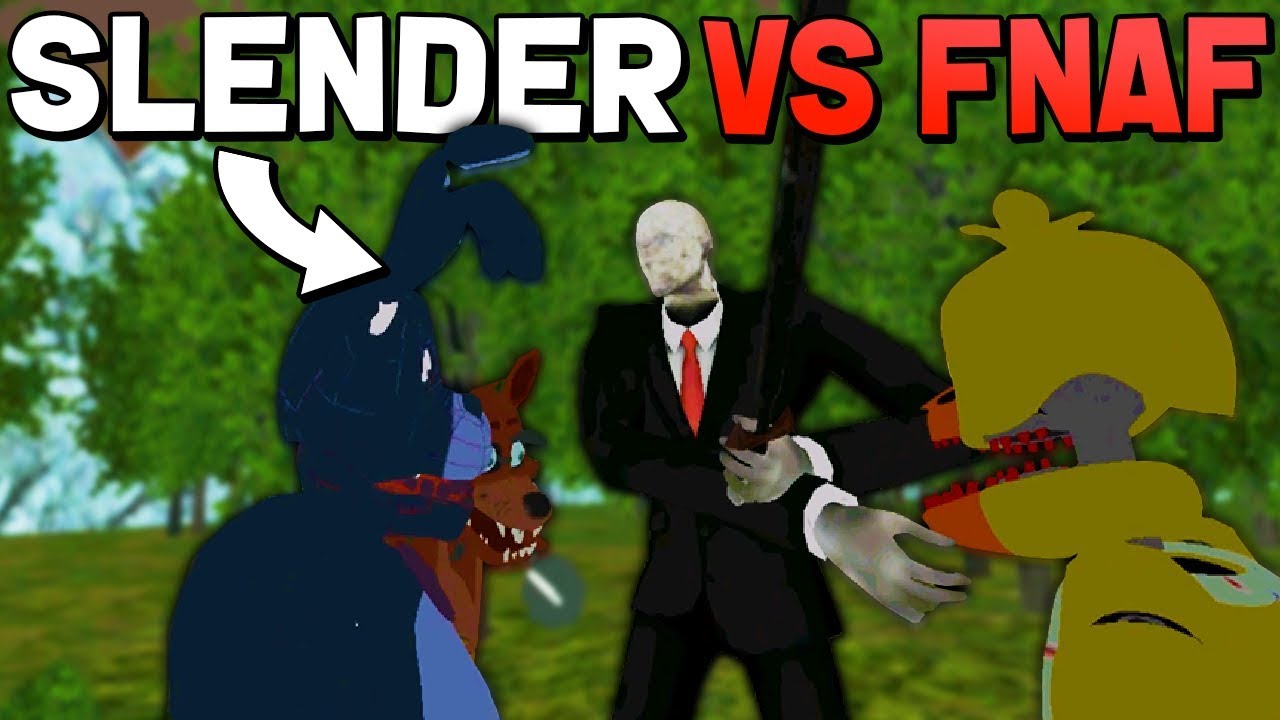 WE BECOME SLENDERMAN?! (Slenderman VS Freddy Fazbear Full Gameplay ...