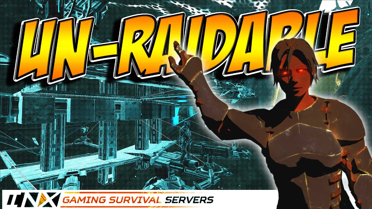 ARK INX | EP3 - Making Our OP Tree Base UNRAIDABLE - YouTube