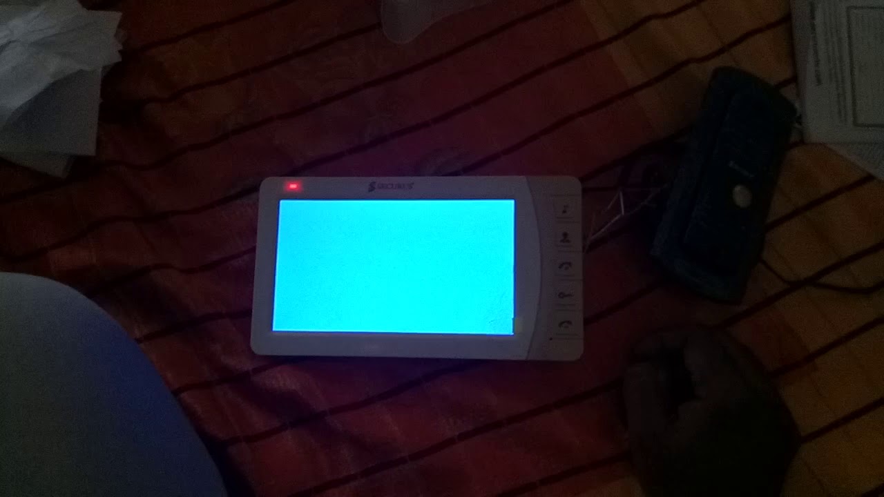 Securus Video Door Phone Blue Screen Error - YouTube