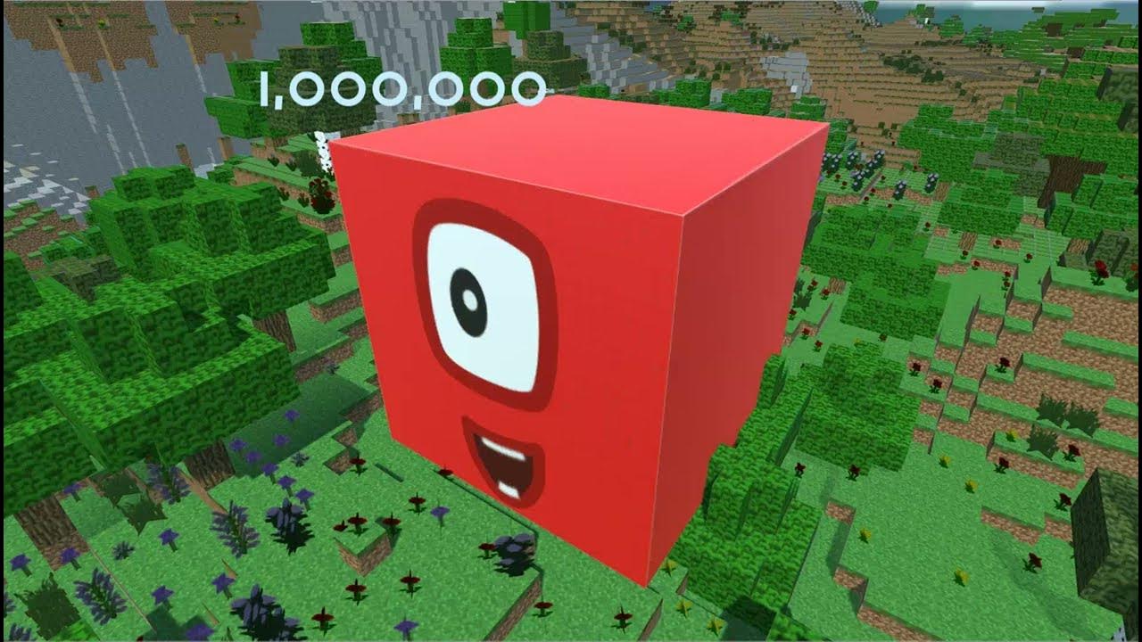 NumberBlocks from 1 to 1 000 000 000 000 ONE TRILLION in MineCraft ...