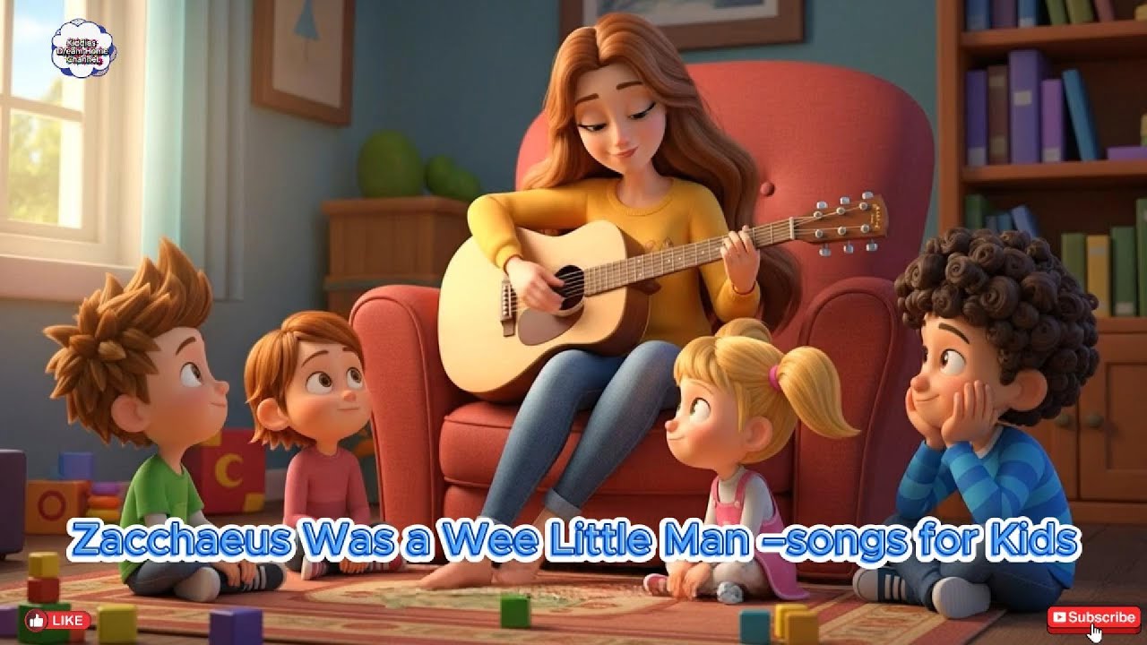 Zacchaeus Was a Wee Little Man – Kids Song with Lyrics | Bible Story ...
