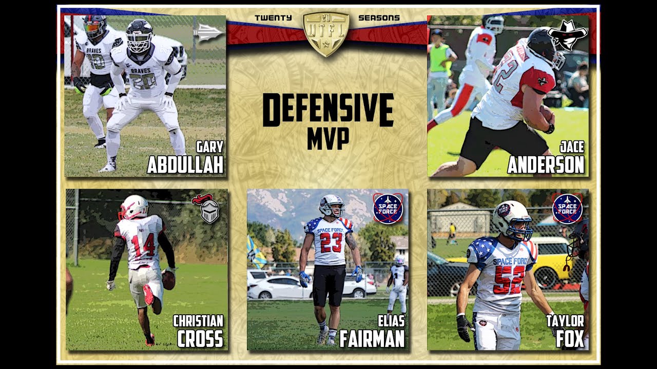 UTFL 2019 Fall Defensive MVP - YouTube