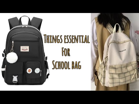 things to keep in your bag / Samu.Aesthetic / aesthetic video - YouTube