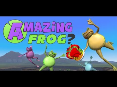 Amazing Frog - game play - YouTube