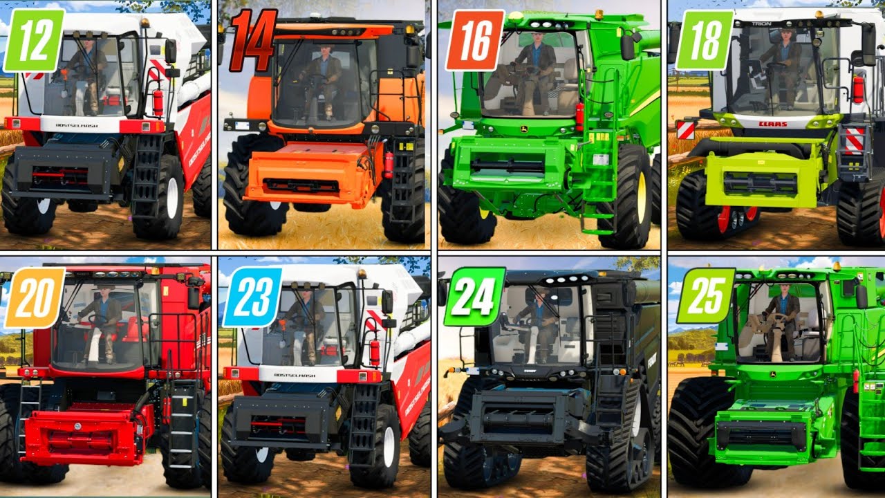 Fs12 vs Fs14 vs Fs16 vs Fs18 vs Fs20 vs Fs23 ? Graphics & Harvester ...
