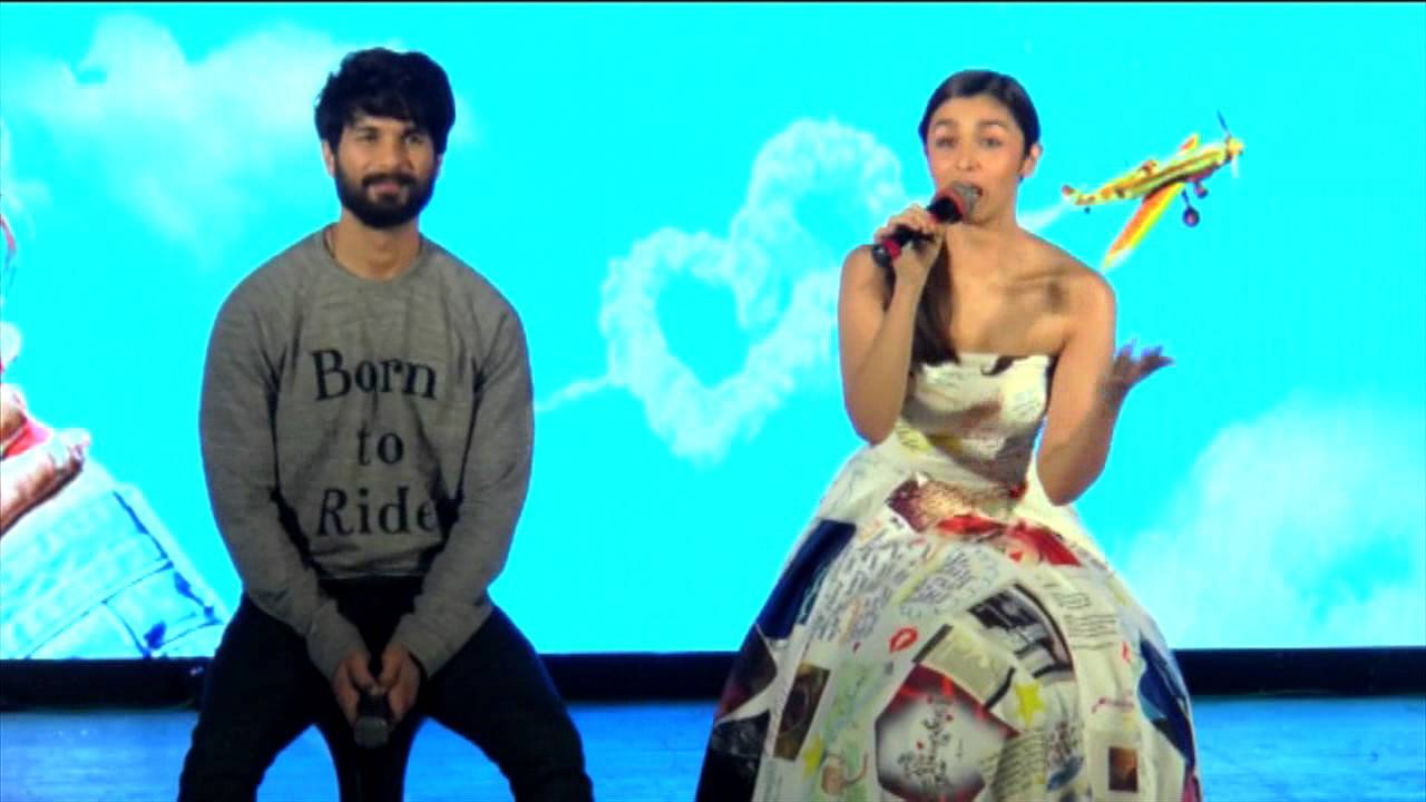ALIA AND SHAHID LAUNCHED 'SHAANDAAR' TITLE TRACK 'SHAAM SHAANDAAR ...