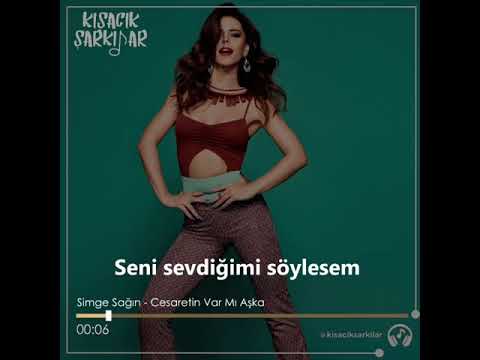 Simge Sağın - Cesaretin Var Mı Aşka