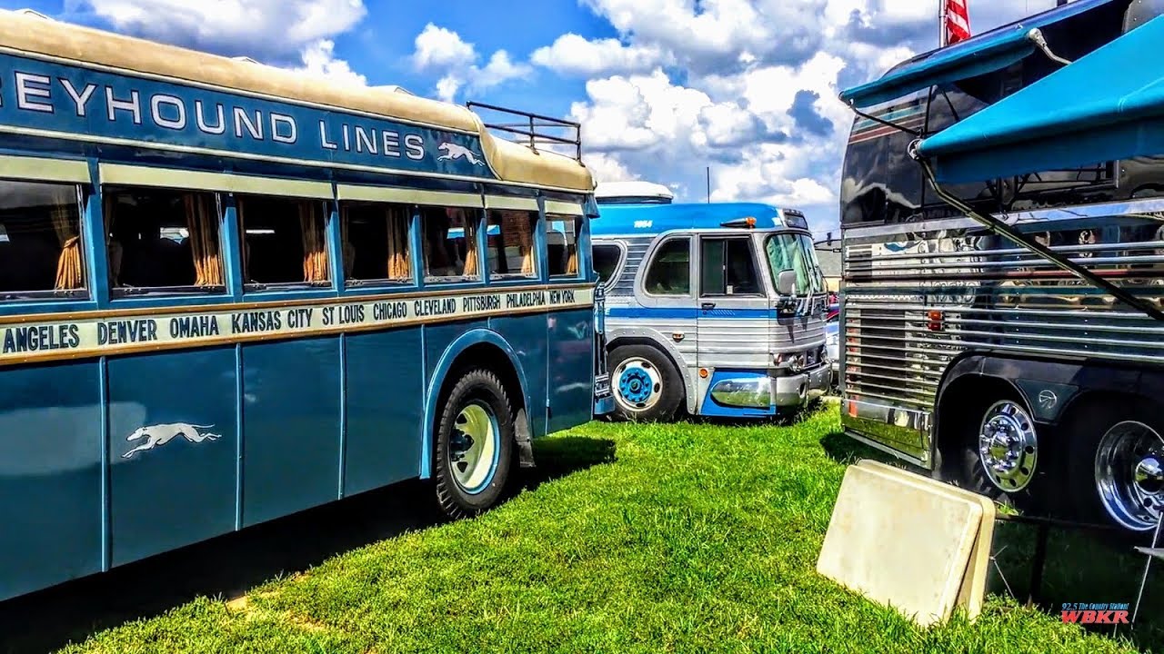 Vintage Bus Rally in Evansville This Weekend - YouTube