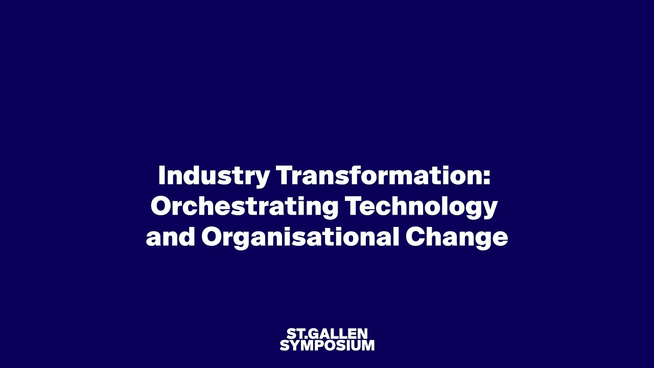 Industry Transformation: Orchestrating Technology and Organisational ...