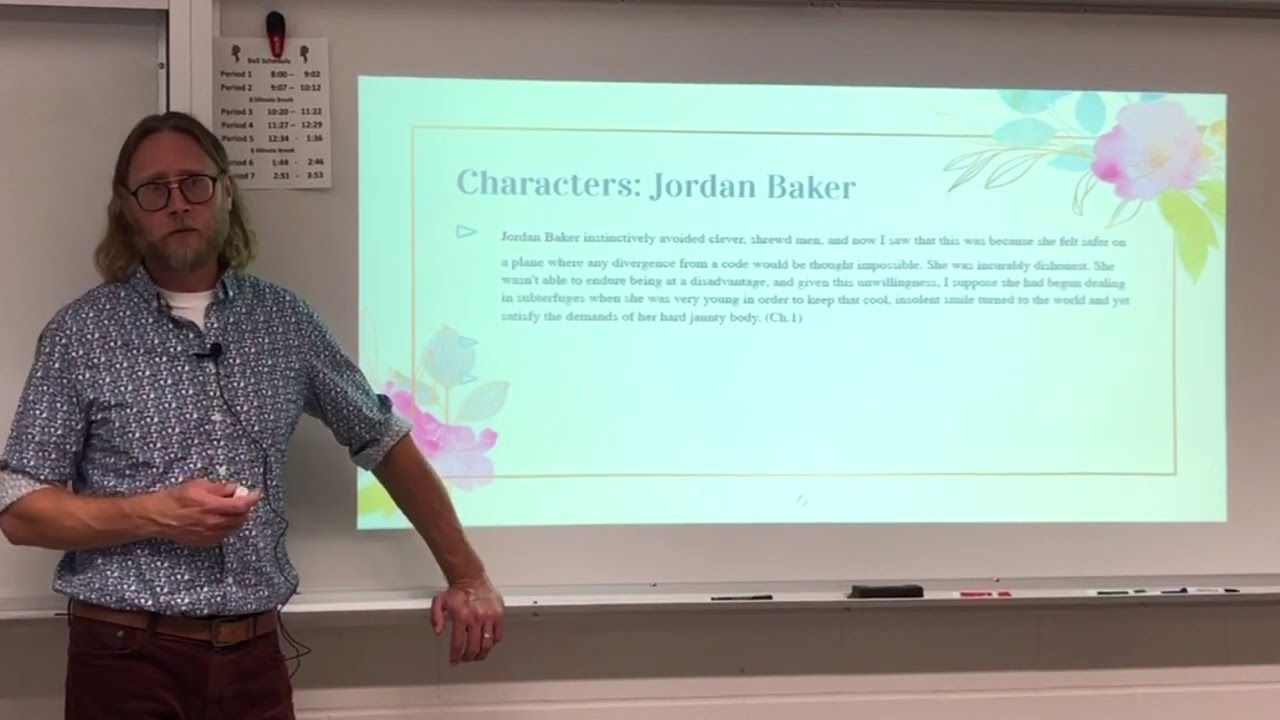 Gatsby characters 5 - Jordan Baker - YouTube