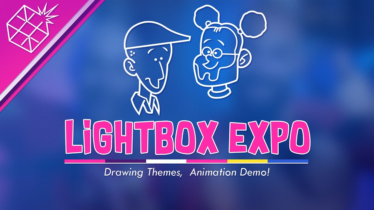 Lightbox Expo Virtual Booth Drawing and Animating! - YouTube