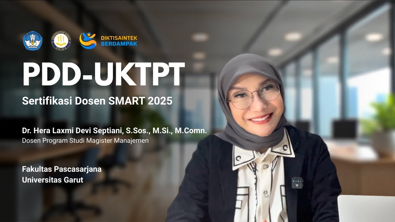 Dr. Hera Laxmi Devi Septiani - PDD-UKTPT - Sertifikasi Dosen SMART 2025 - Magister Manajemen ...