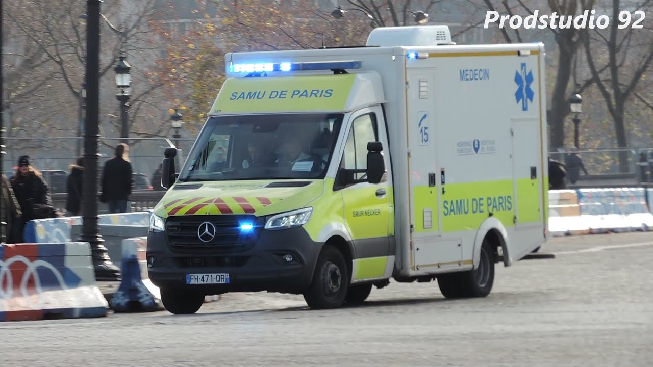 [Sirène US] UMH Necker 01 SAMU de Paris et Nouvelle UMH Pédiatrique ...
