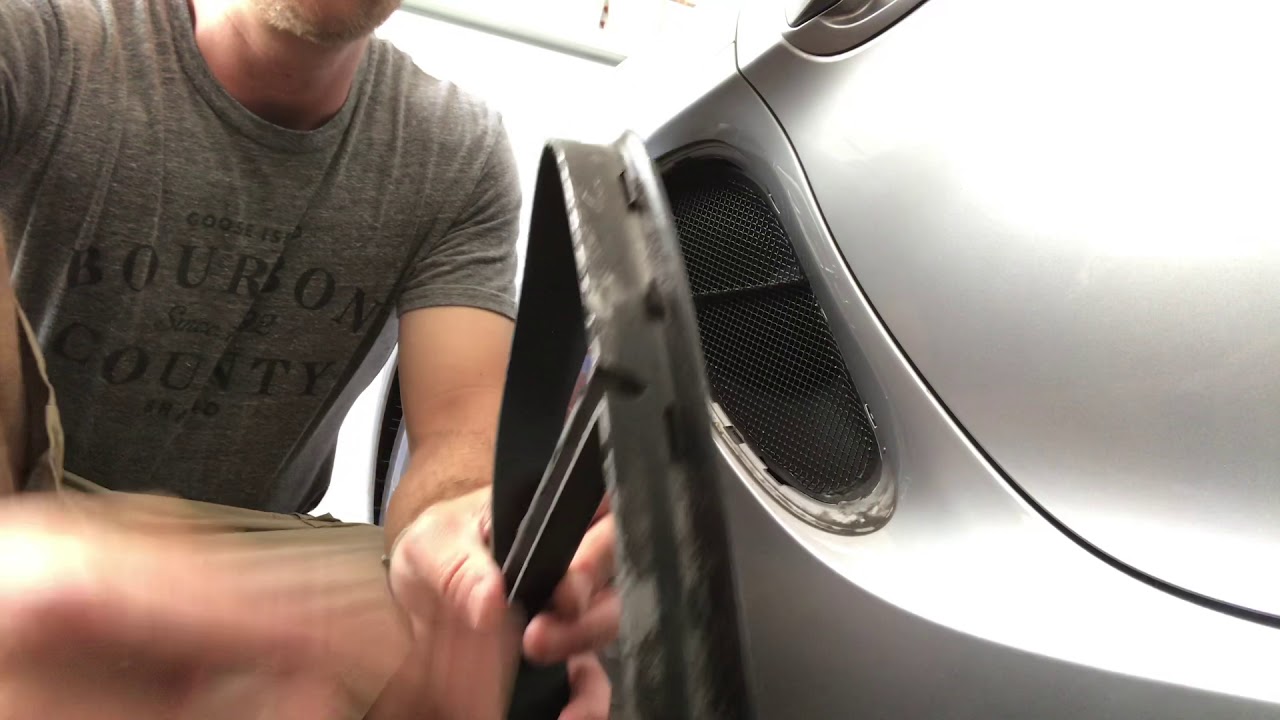 Porsche 981 Boxster and Cayman Side Intake Grill installation tips and ...