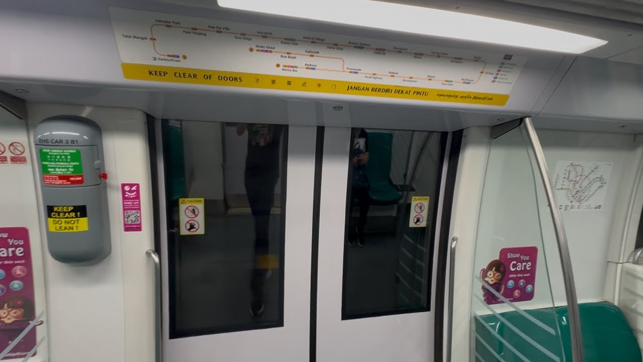 [NE Show 4 Period] CCL Alstom Metropolis C830: Marina Bay to Stadium ...