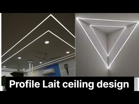 Latest Profile Light false ceiling design #hall #pop - YouTube