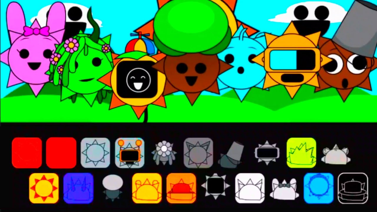 Incredibox Sprunki but All Mr Sun Edition (Retake,Sprinkle, Sprunout ...