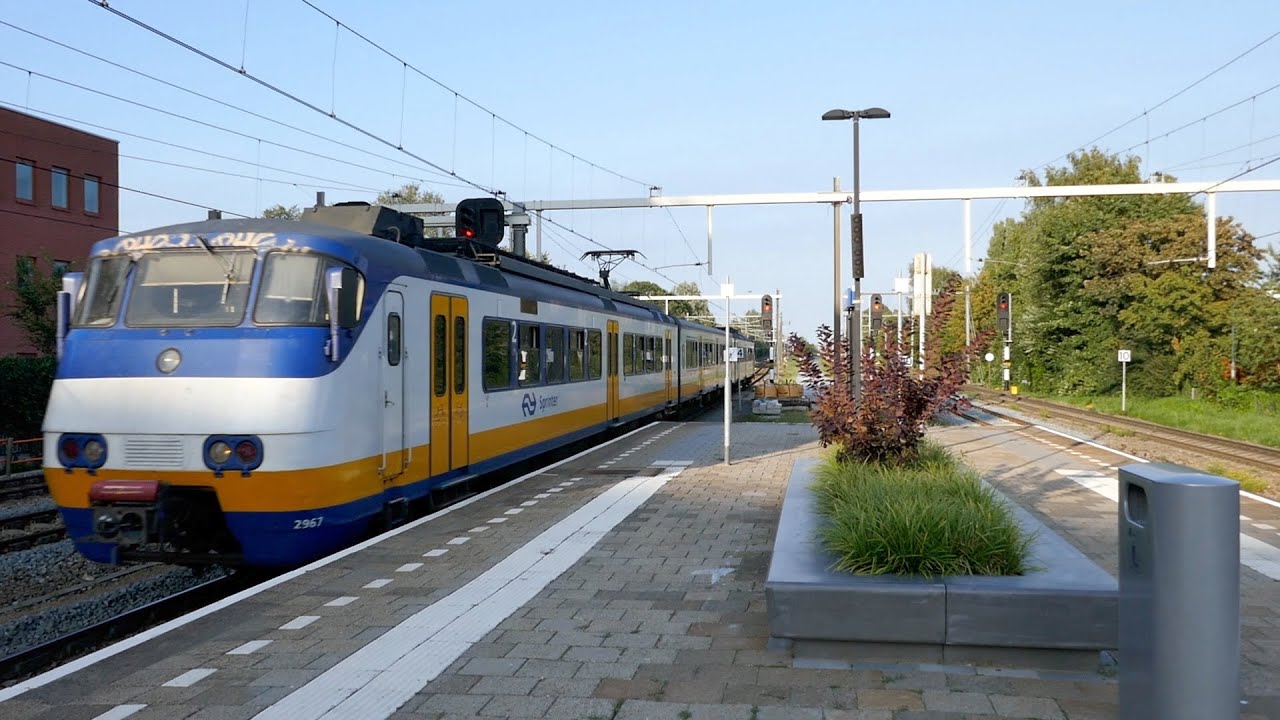 Compilatie van treinen op station Utrecht Overvecht - 22 augustus 2019 ...