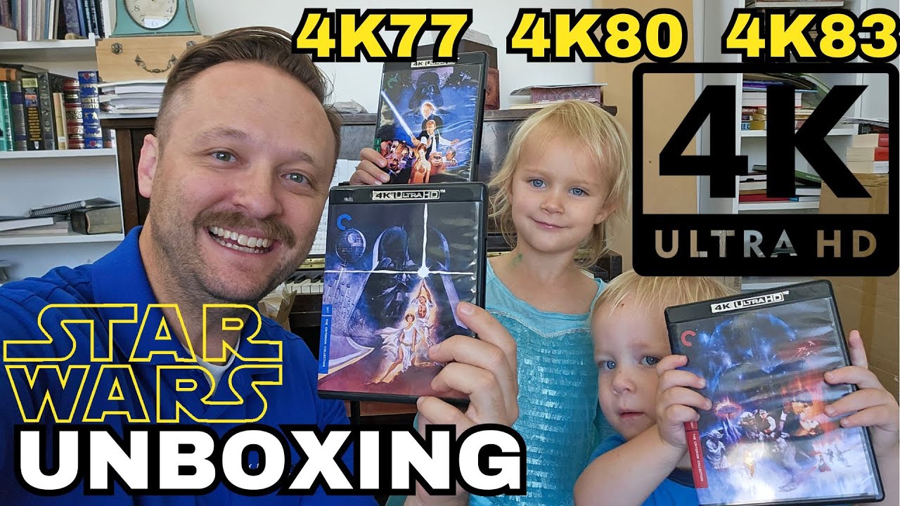 STAR WARS ORIGINAL TRILOGY THEATRICAL EDITIONS - 4K77 - YouTube