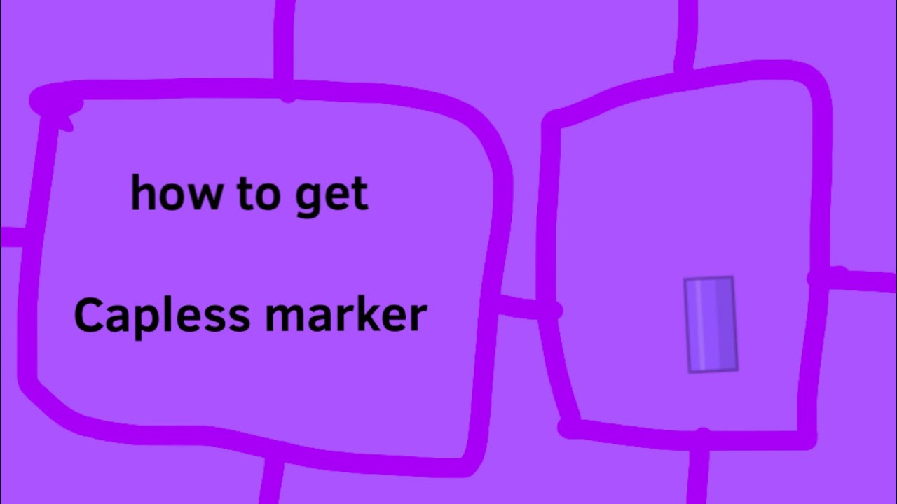 How to get capless marker - YouTube