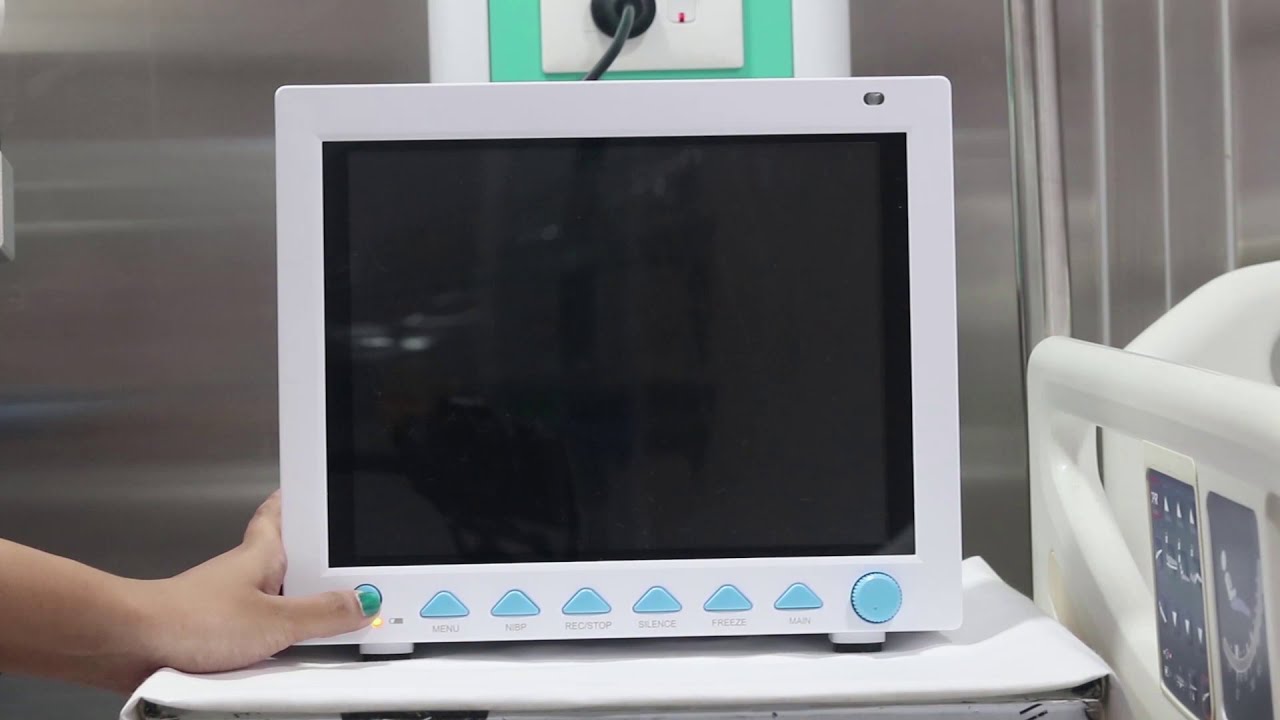CONTEC CMS 8000 Patient Monitor - YouTube