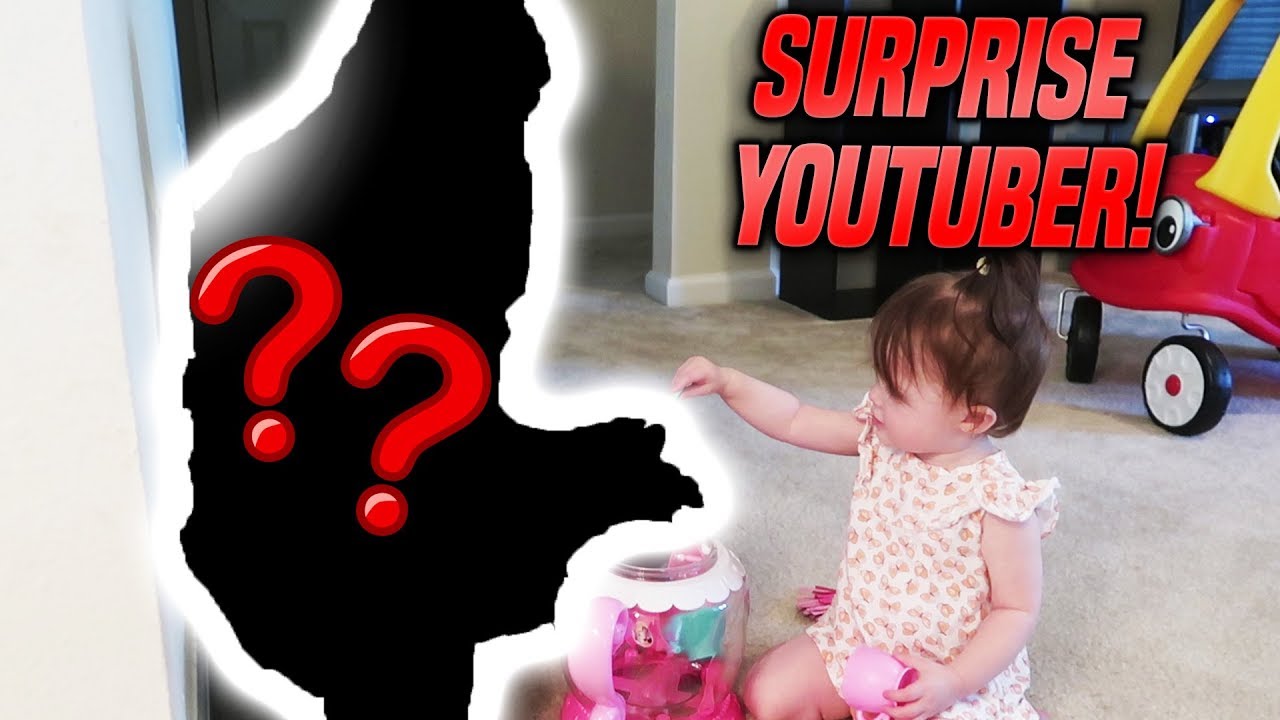 SURPRISE YOUTUBER COMES OVER FOR THEIR BIRTHDAY! - YouTube